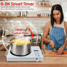 EvoNet Portable Electric Single Burner Cooktop 3500w 110v, Countertop ...