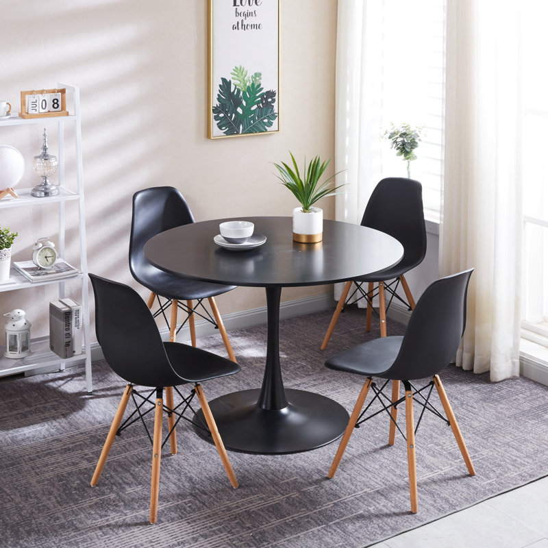 George Oliver Round Dining Table Set Round Kitchen Table Set Round ...