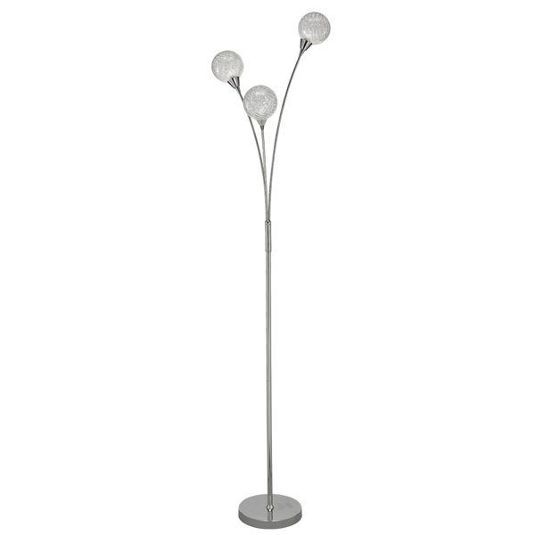Ivy Bronx Astto 157Cm Chrome Tree Floor Lamp | Wayfair.co.uk