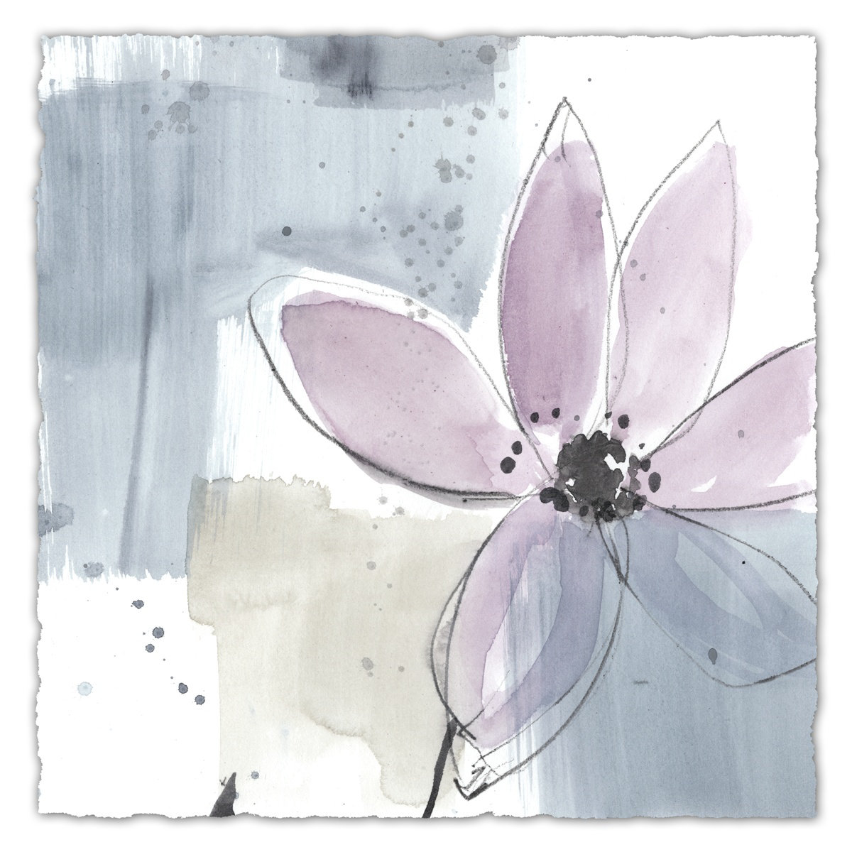 Red Barrel Studio UA CH Blush Flower Splash VI - Wayfair Canada