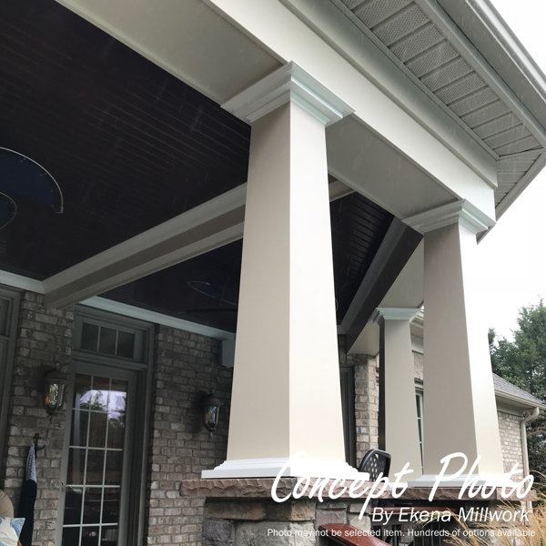 Ekena Millwork Endura Craftsman Classic Square Tapered Raised Panel ...