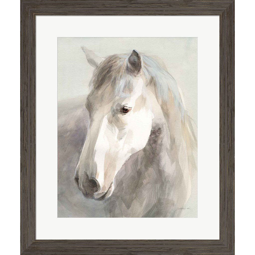 Foundry Select Gentle Horse Crop By Danhui Nai, Framed Wall Art ...