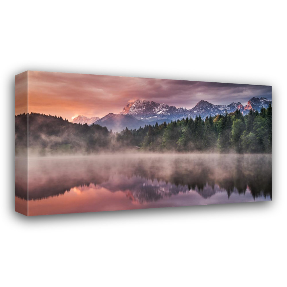 Millwood Pines Avrey the Long Road - Wrapped Canvas Print | Wayfair