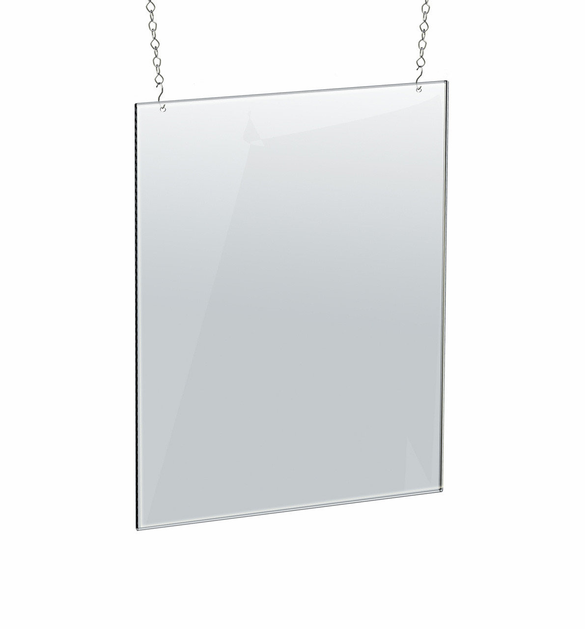 Azar Displays Clear Acrylic Hanging Ceiling Poster Frame 18" Wide X 24 ...