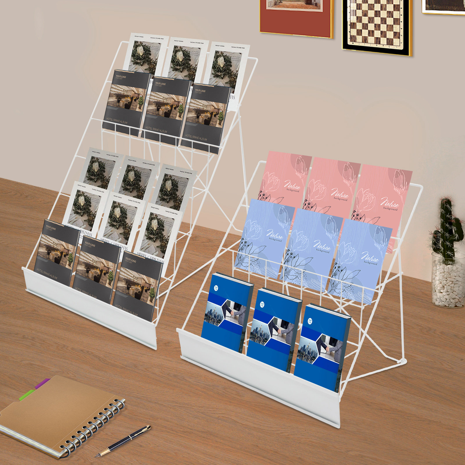 Rebrilliant Magazine Newspaper Display Stand - Wayfair Canada