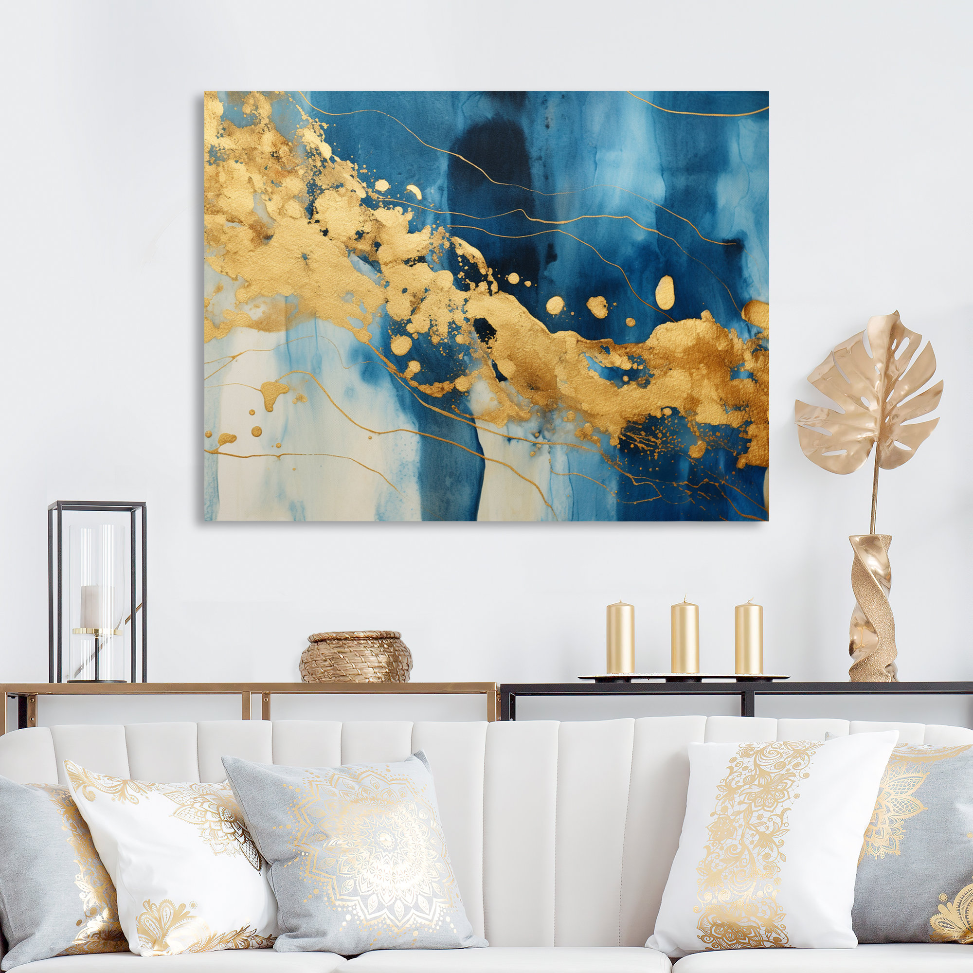 Wrought Studio Momentary Spirit Wave Retro I - Print on Canvas ...