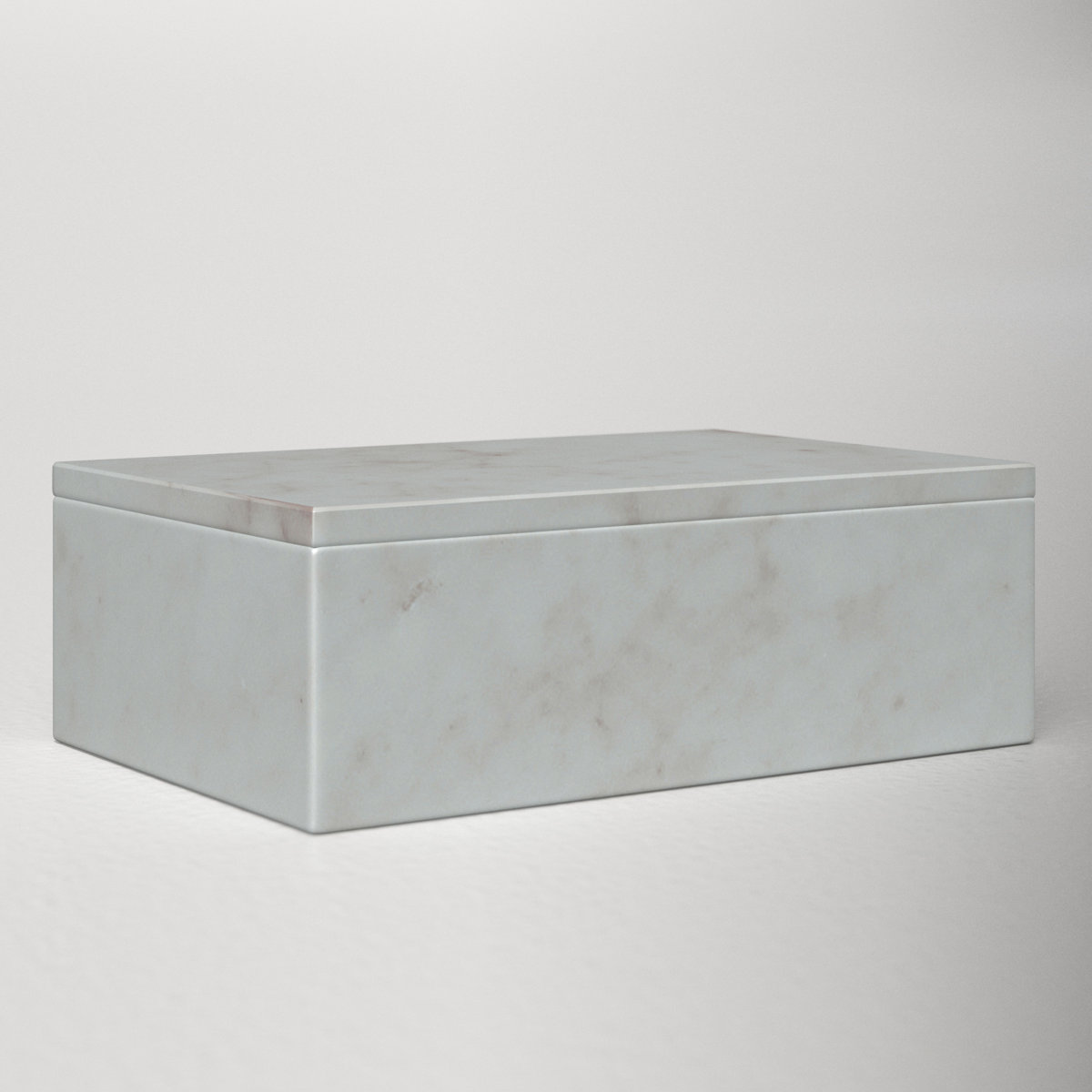 AllModern Matheson Modern Marble Rectangle Box & Reviews | Wayfair