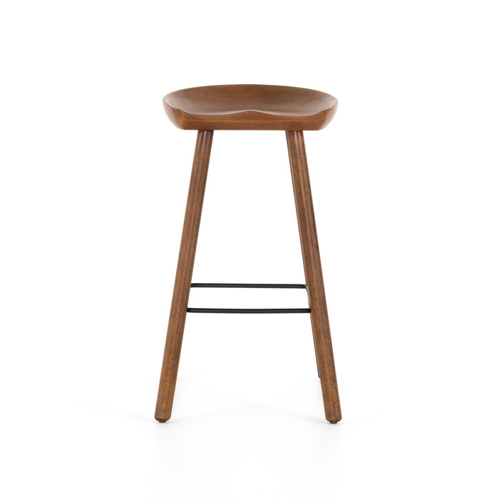 Birch Lane™ Casimer Solid Wood Stool & Reviews | Wayfair