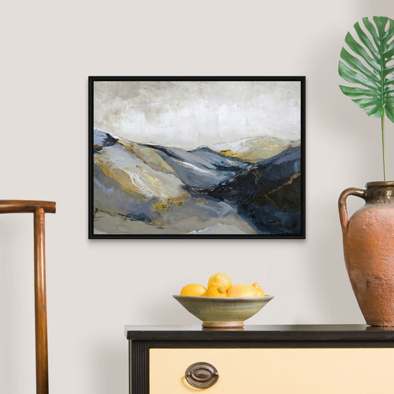 Wrought Studio " Out Line 3 " Painting Print on Canvas | Wayfair