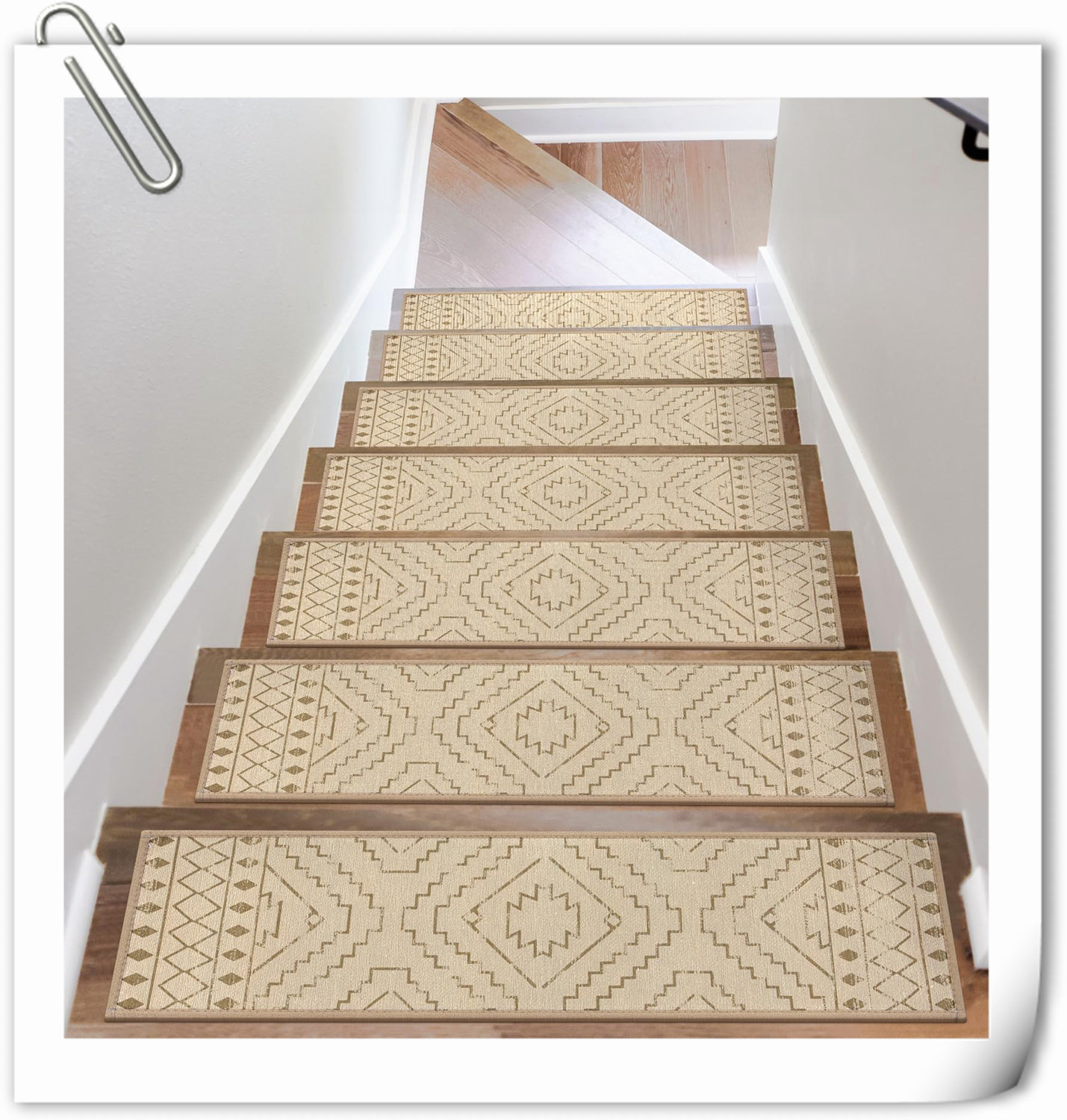 Latitude Run® Non-Slip Stair Treads Indoor Stair Runners For Wooden ...