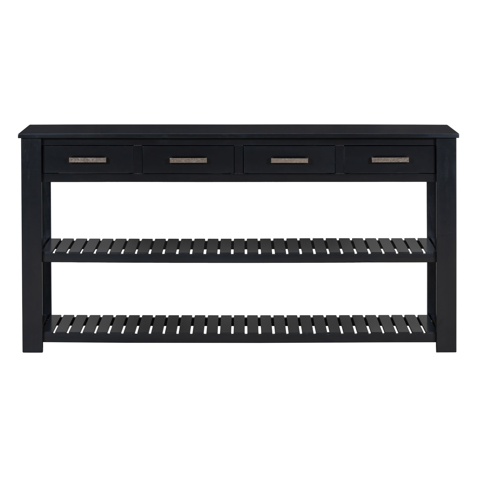 Latitude Run® Modern U-Style Entryway Console Table With 4 Drawers And ...