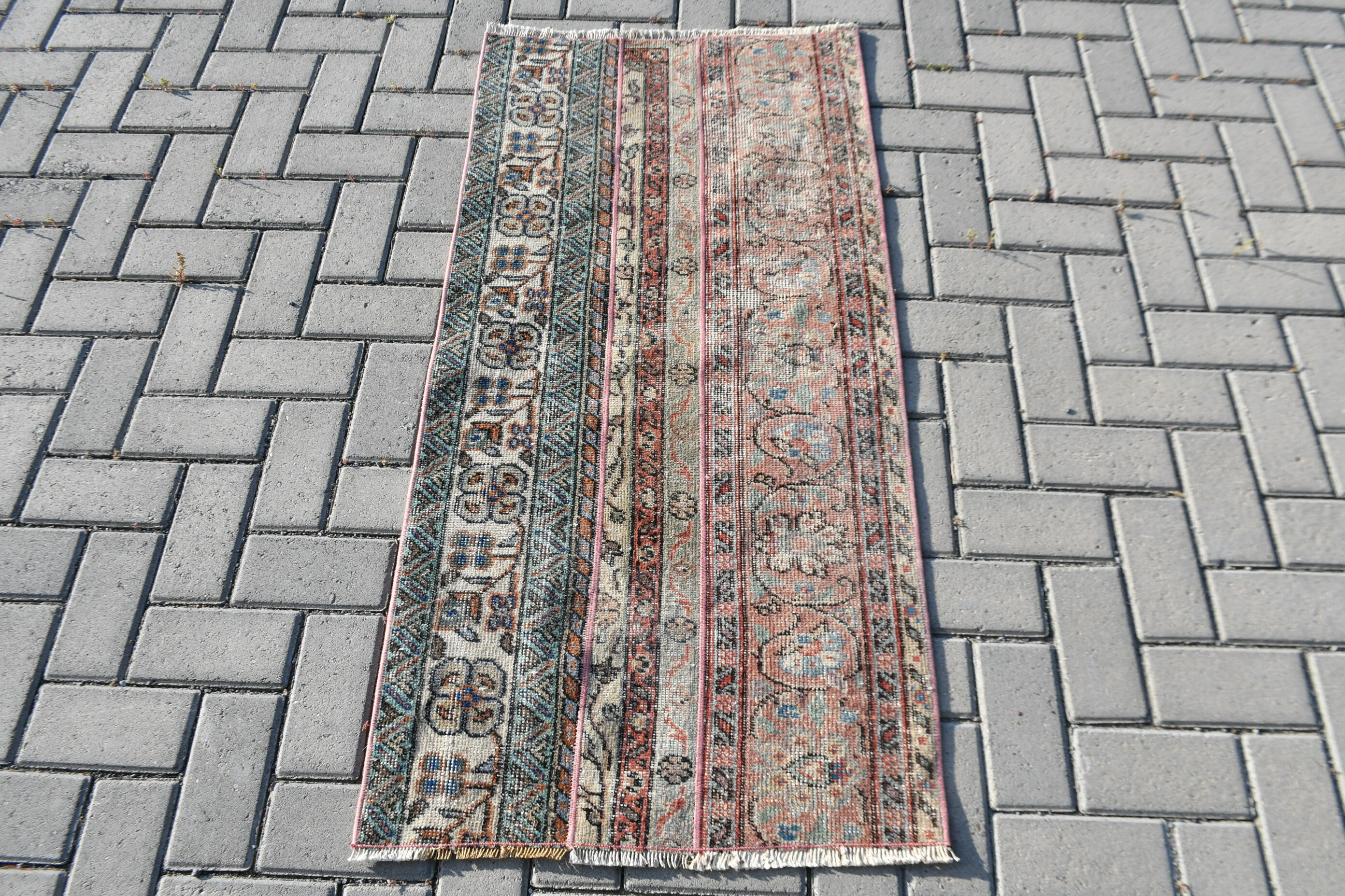 Bungalow Rose Vintage Turkish Green Small Carpet Ideal for Office or ...