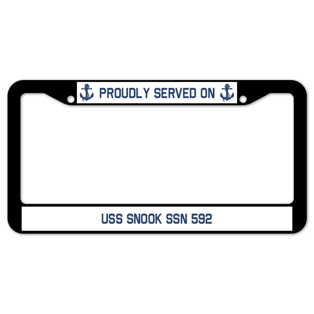 Signmission Proudly Served On Proudly Served On USS SNOOK SSN 592 ...