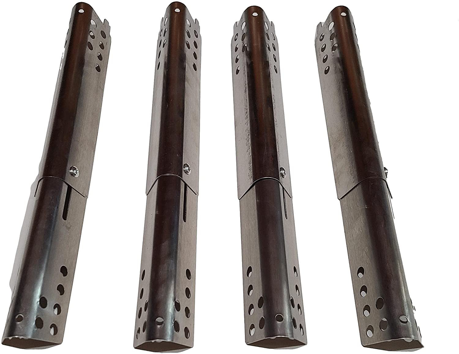 Quickflame 4 Piece Replacement Grill Burner and Heat Plate set for ...