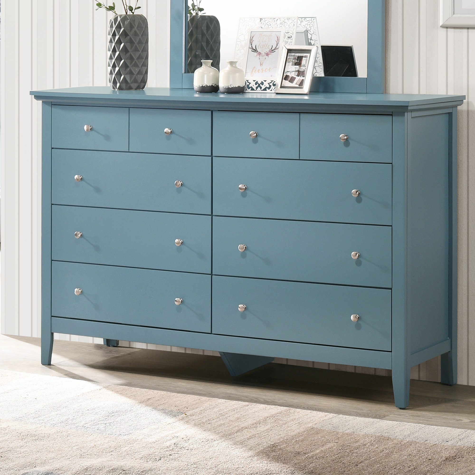 17 Stories Teal Dresser | Wayfair
