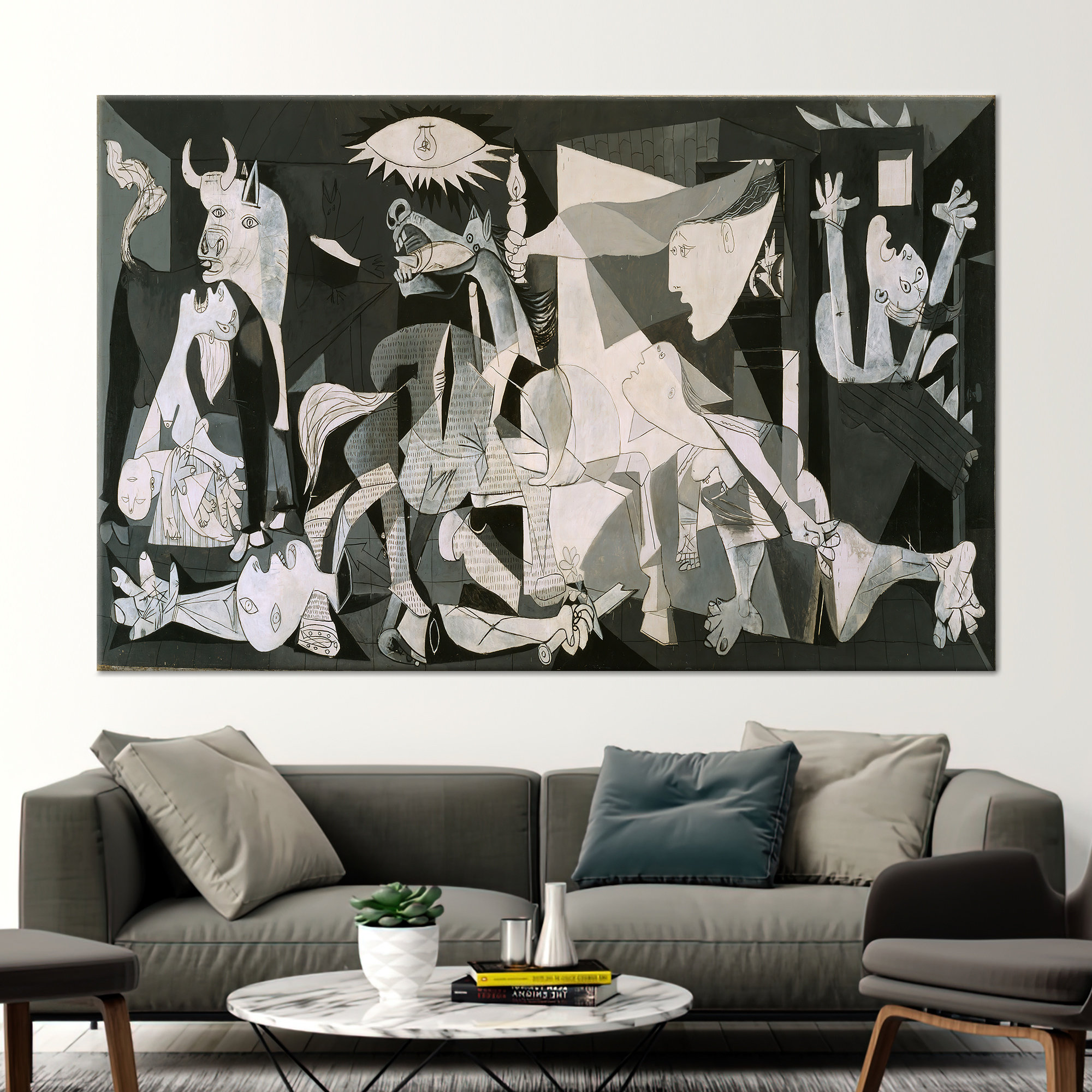 Trinx Guernica Pablo Picasso, Picasso Printed, Guernica Wall Art, Pablo ...