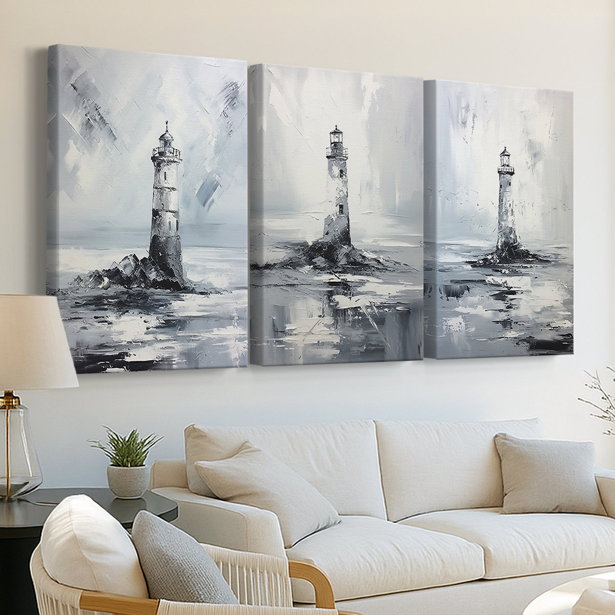 Longshore Tides NAUTICAL Series DXXIII -Custom Wrapped Gallery Canvas ...