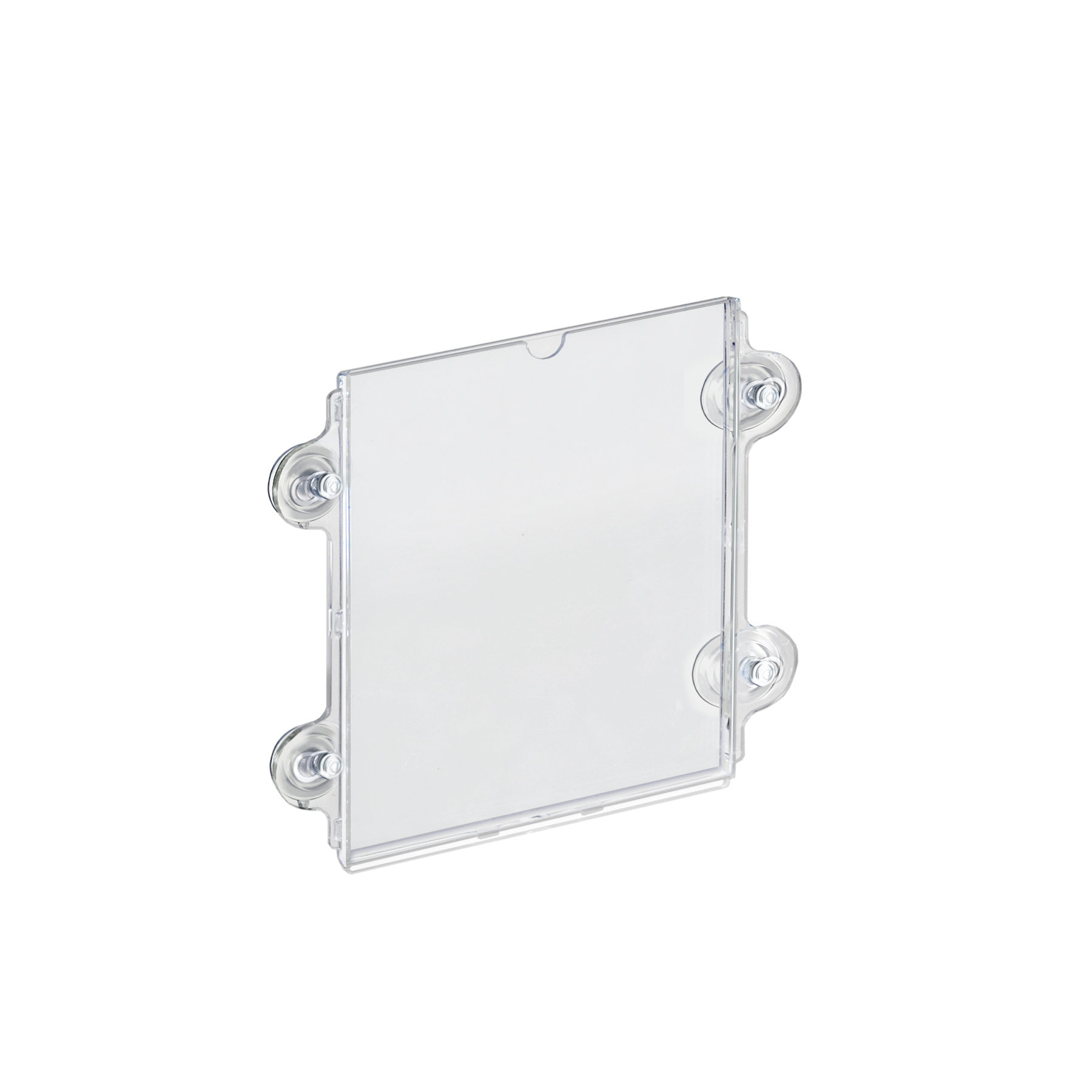 Azar Displays Clear Acrylic Window/Door Sign Holder Frame with Suction ...