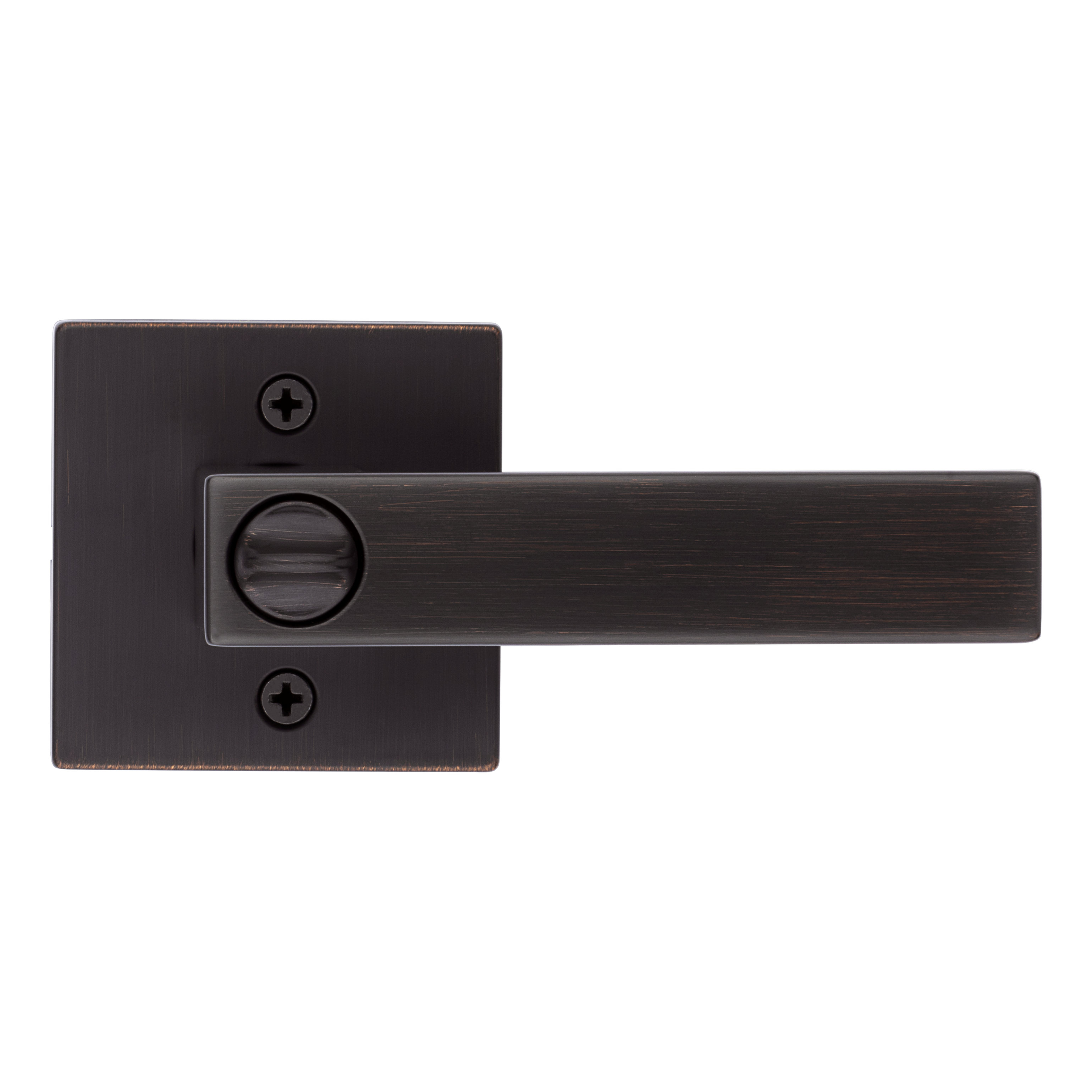 Kwikset Singapore Square Lever Keyed Entry Lever featuring SmartKey ...