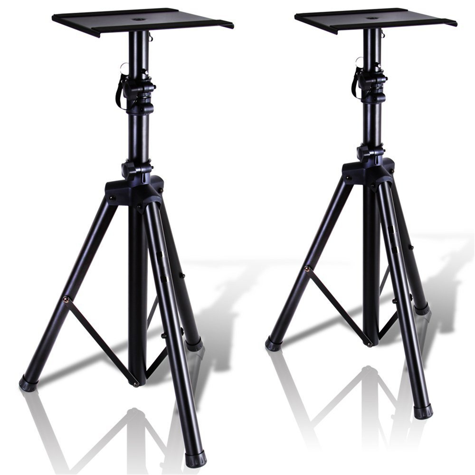 Ebern Designs Dual Studio Monitor, 2 Speaker Stand Mount Kit, Heavy ...