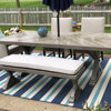 Beachcrest Home Danny Porcelain Outdoor Dining Table & Reviews | Wayfair