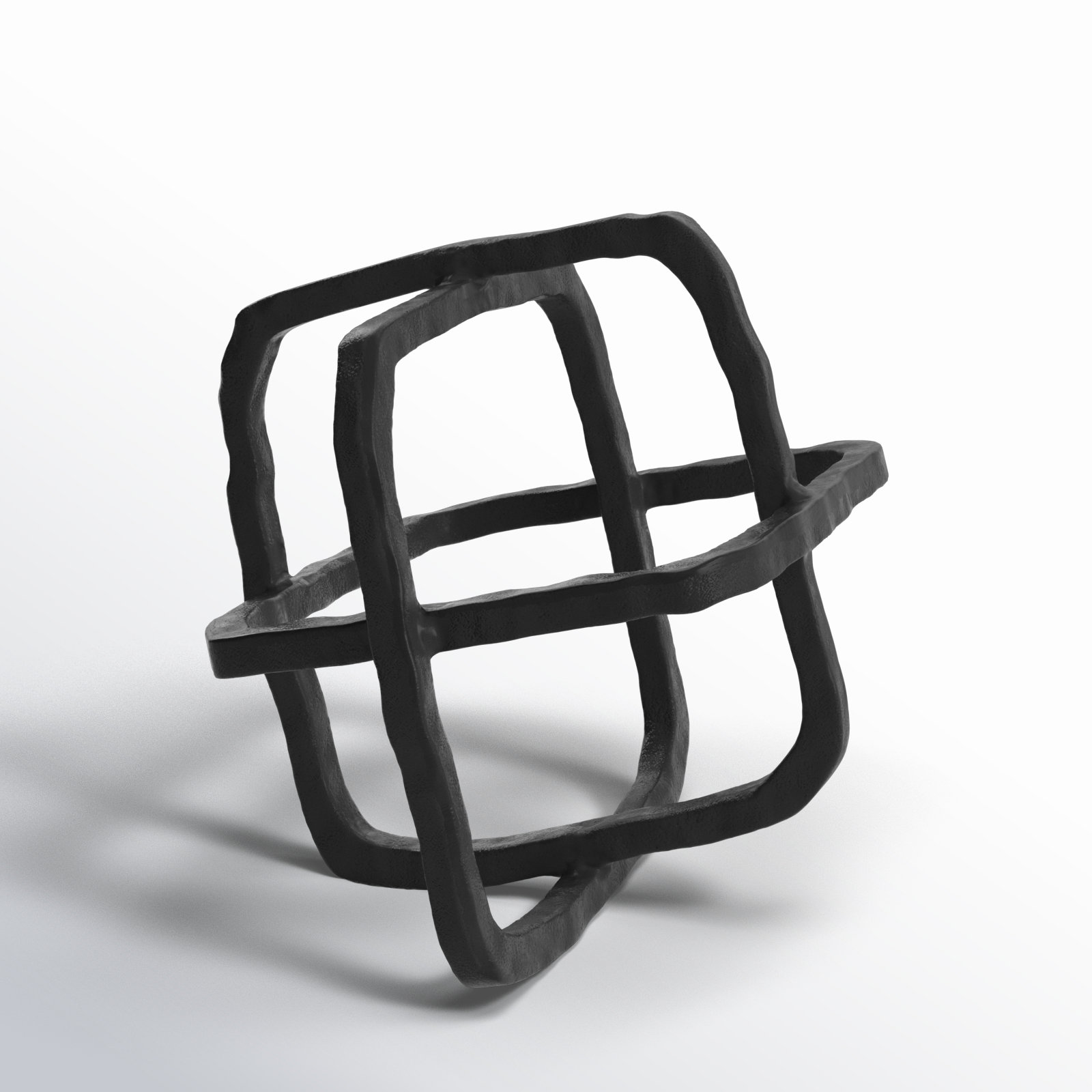 Trent Austin Design Reavis Metal Cube Link Sculpture - Wayfair Canada