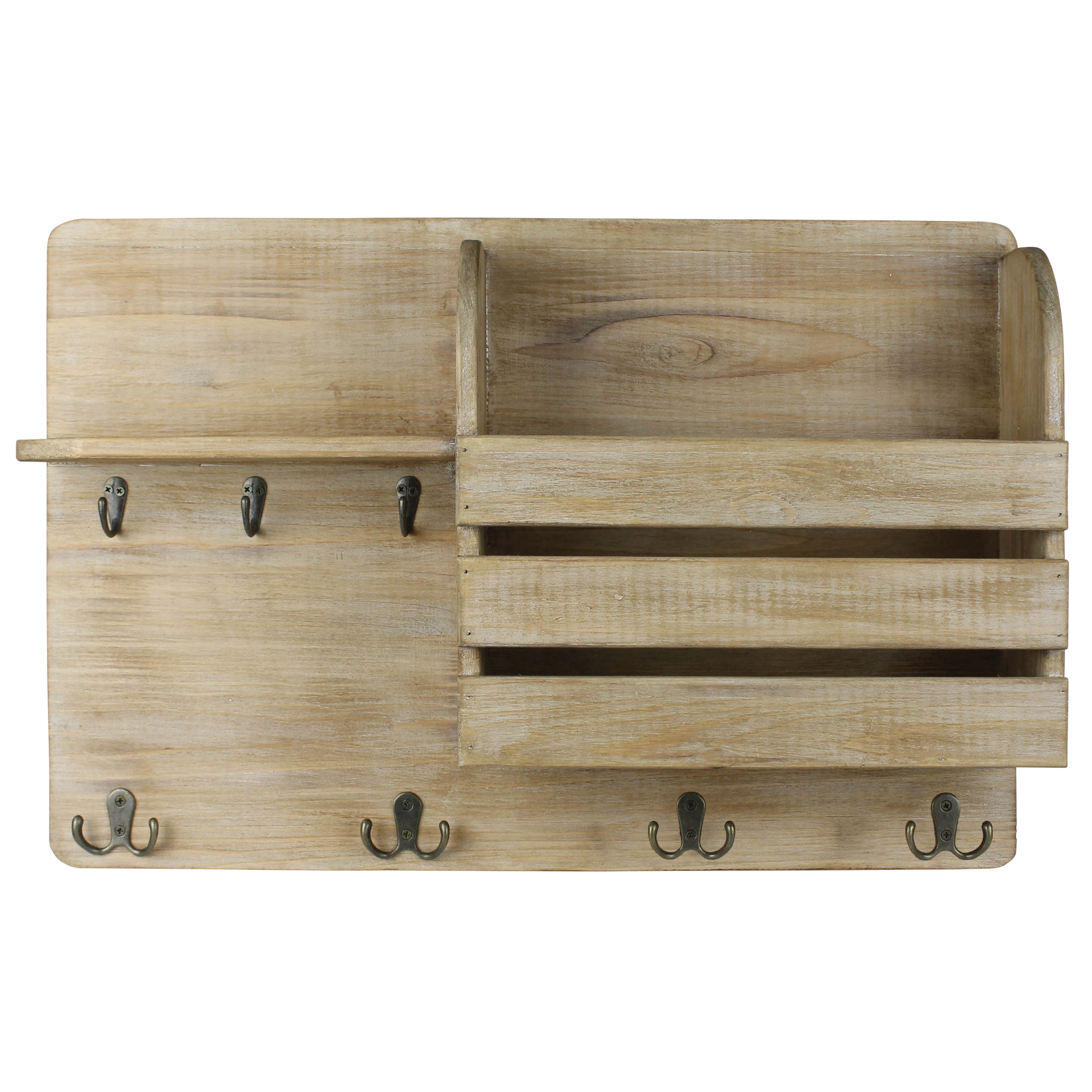 AREOhome Solid Wood Wall Organizer | Wayfair