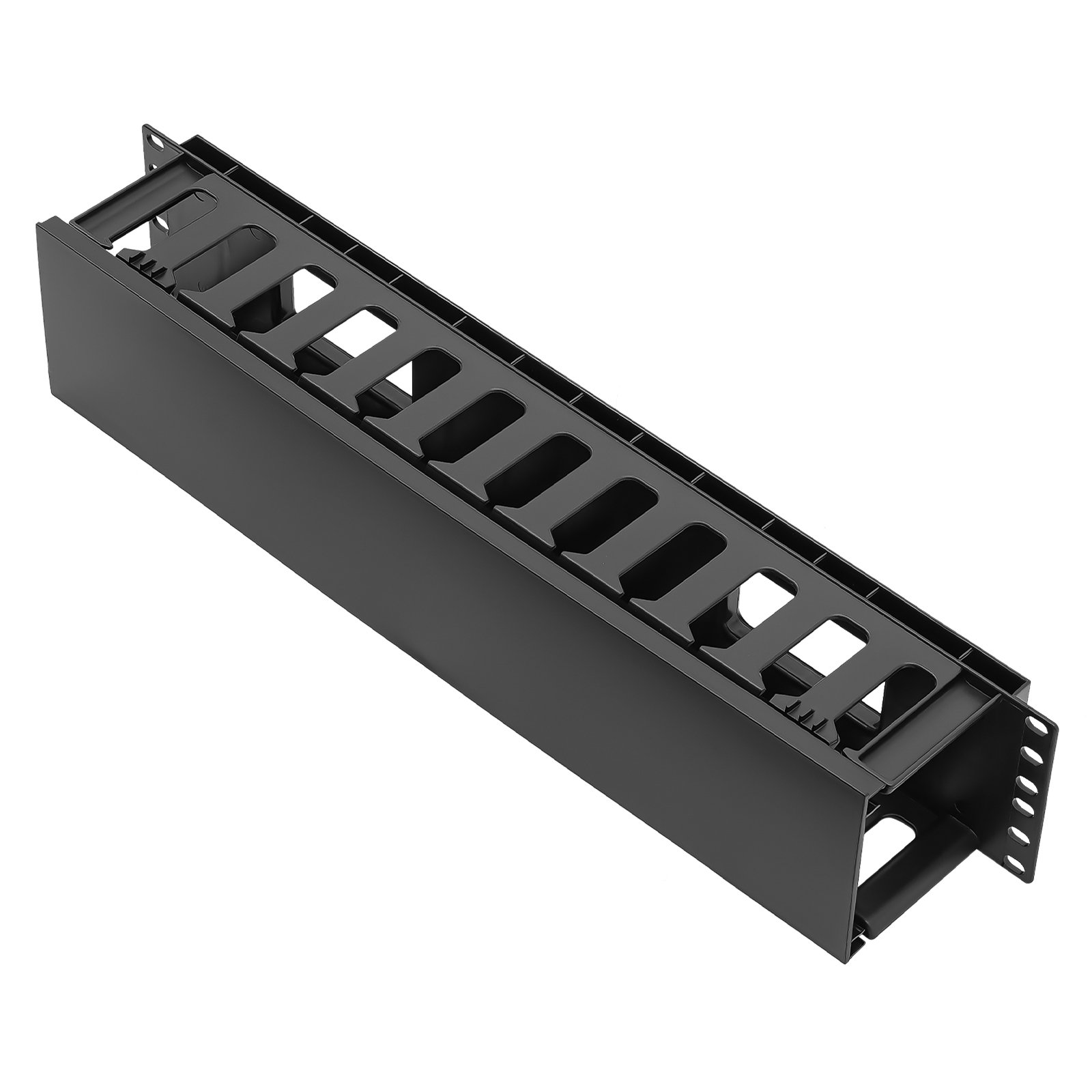 YYBUSHER 4 Pack Horizontal Rack Mount Cable Organizer | Wayfair