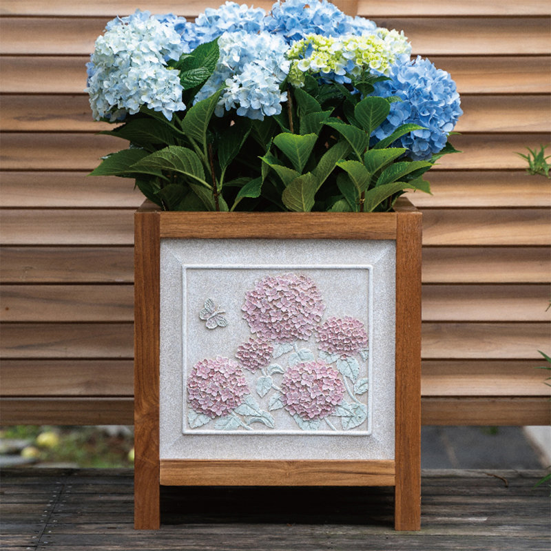 Sleek Surface Designs Chinese courtyard outdoor garden planter box ...