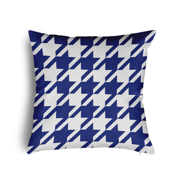 Corrigan Studio Trae Houndstooth Square Scatter Cushion Cushion With ...