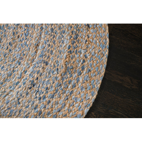 Handmade Blue/Tan Rug & Reviews | Birch Lane