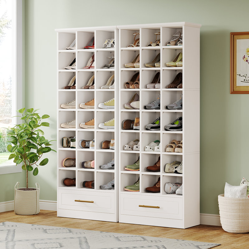 Hokku Designs 24 Pair Shoe Storage Cabinet & Reviews | Wayfair