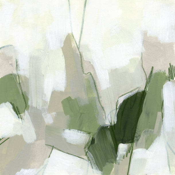 Orren Ellis Emerald Gale II On Canvas by Jennifer Goldberger Painting ...