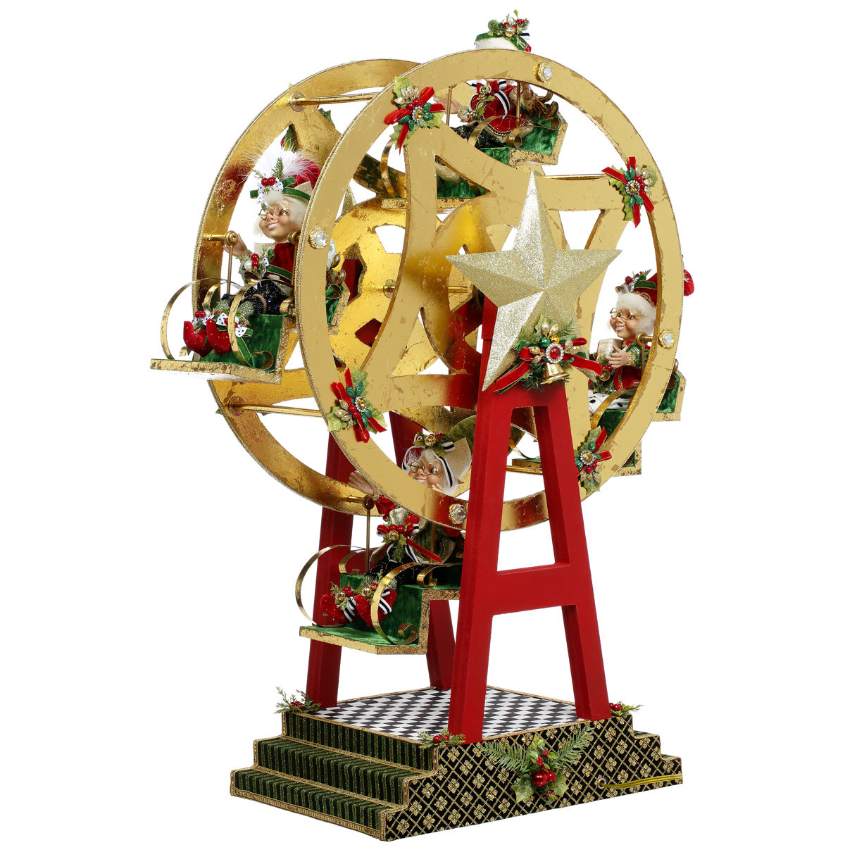 Mark Roberts North Pole Ferris Wheel With Elf - 36 Inches - Wayfair Canada