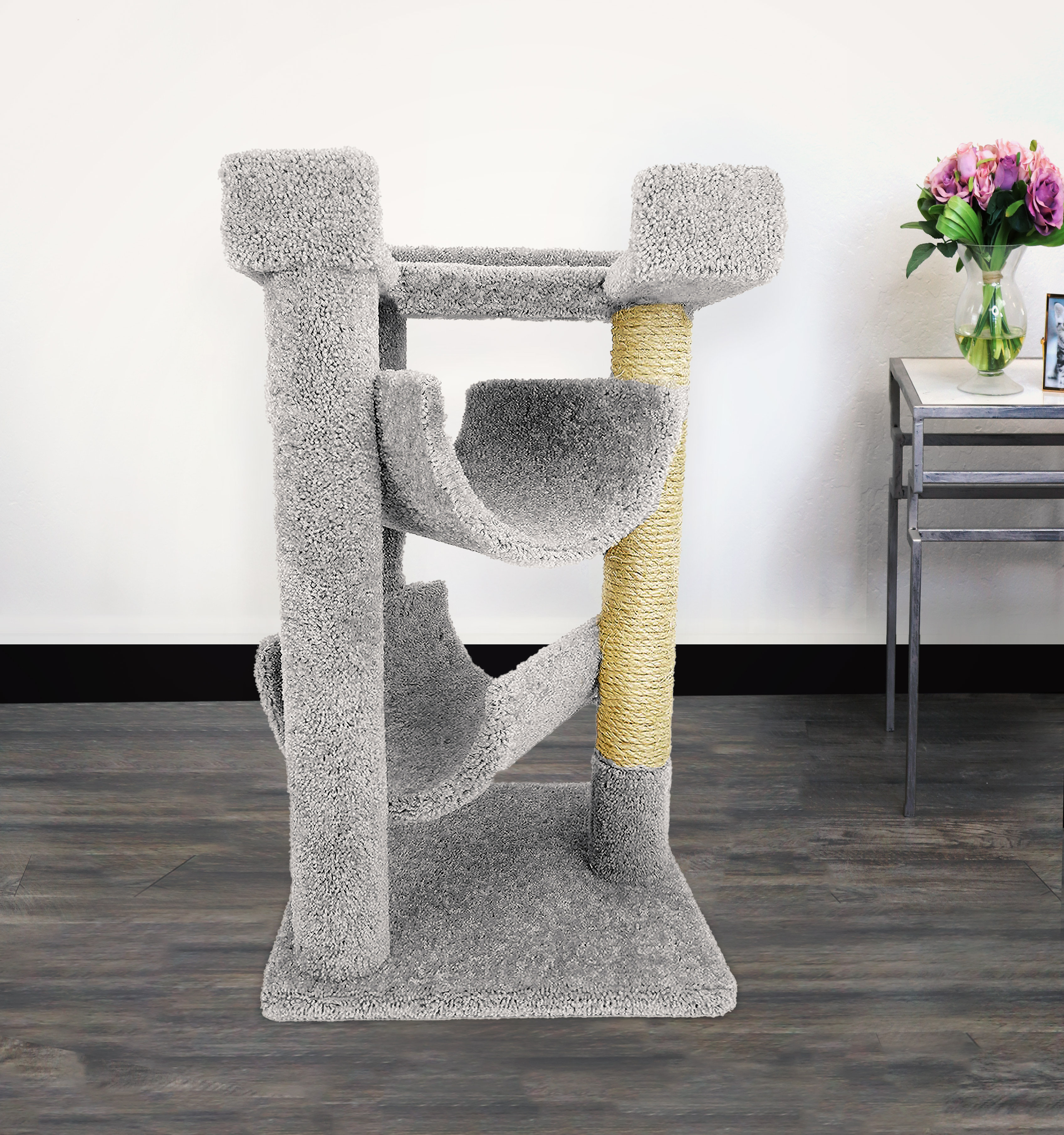 New Cat Condos 33" Cat Tree & Reviews | Wayfair