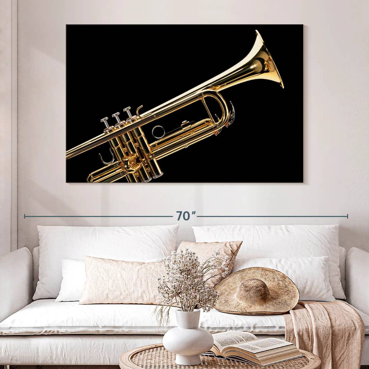 Elephant Stock Polished Brass Trumpet | Wayfair
