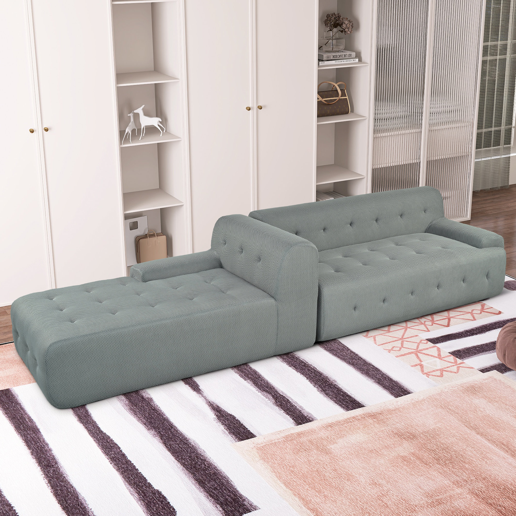 Lark Manor Minimalist Modular Sofa With Free Combinations - Wayfair Canada