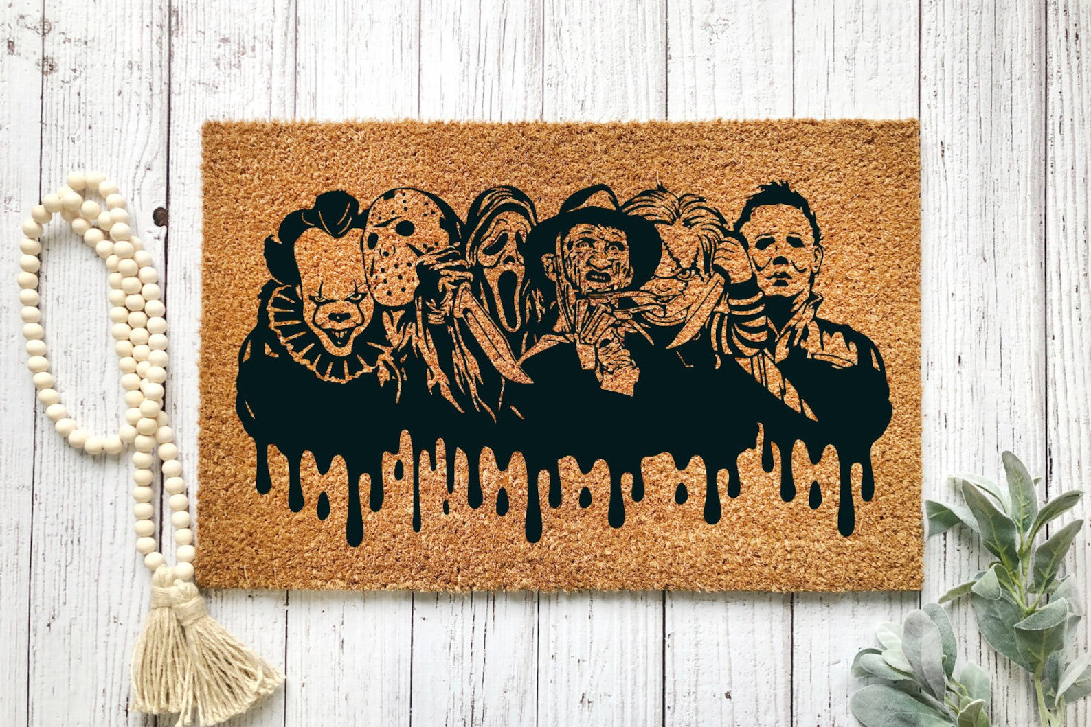 TeexCorp Funny Halloween Doormat, Funny Doormat, Halloween Door Mat ...