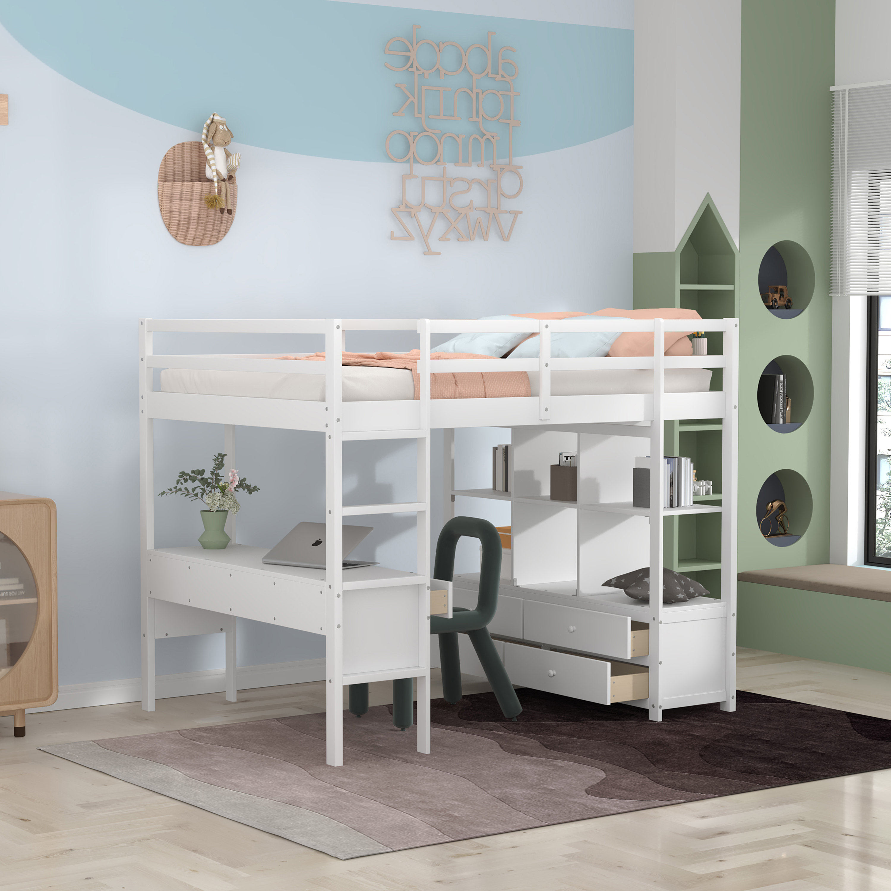 Harriet Bee Loft Bed