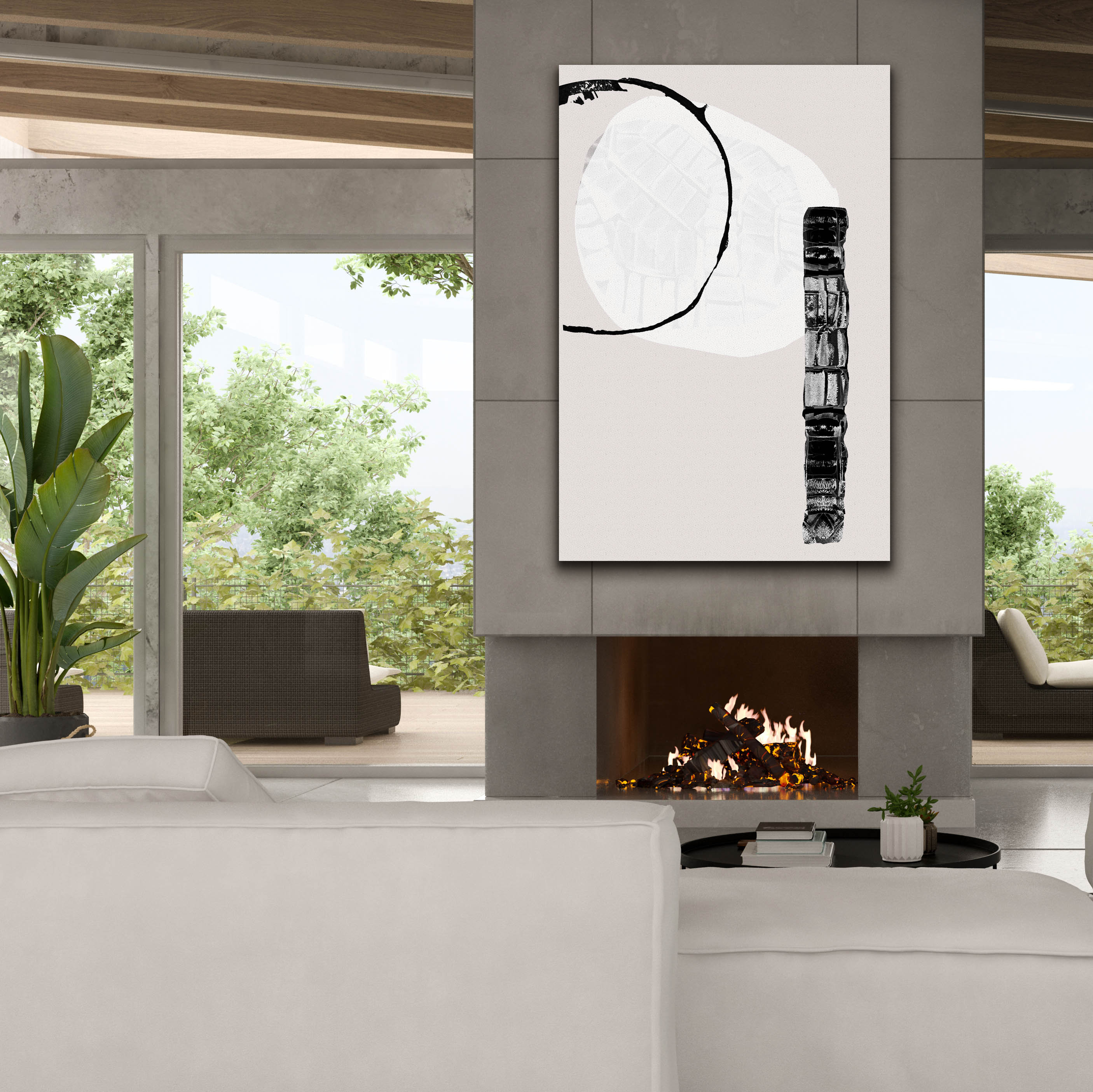 Epic Graffiti 'Zen Shapes 2' by Cartissi Canvas Wall Art, 40" x 60 ...