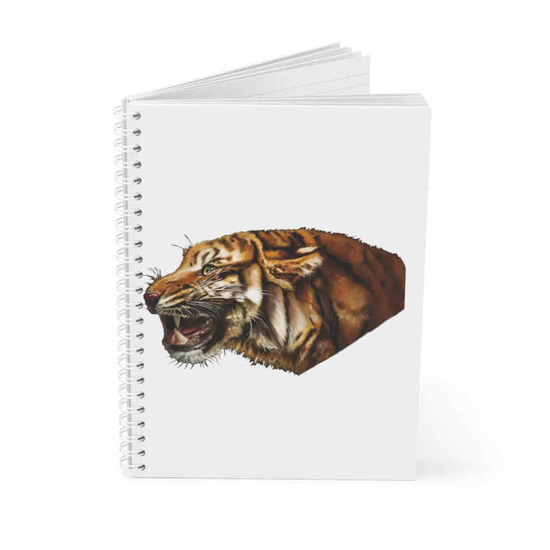 Marick Booster Tiger Spiral Notebook | Wayfair
