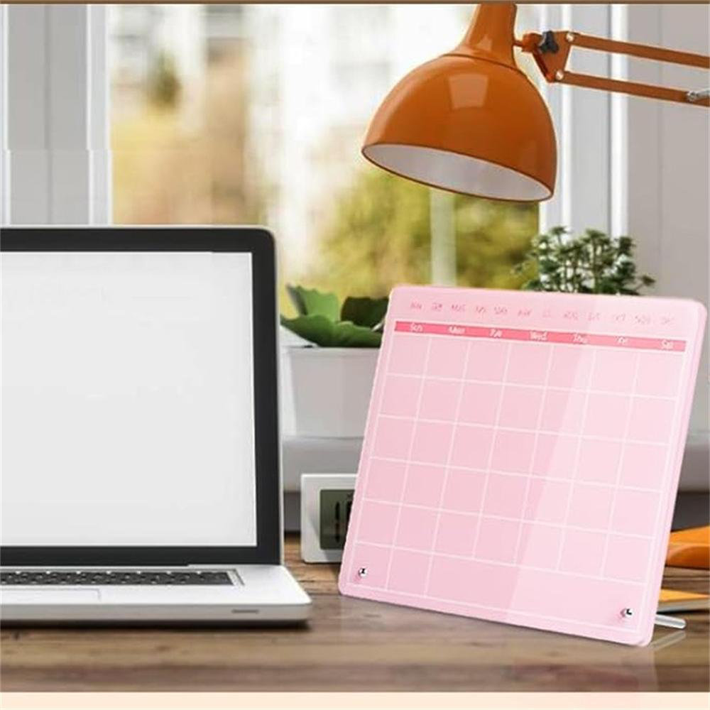 Latitude Run® Acrylic Desk Calendar with Stand - Wayfair Canada