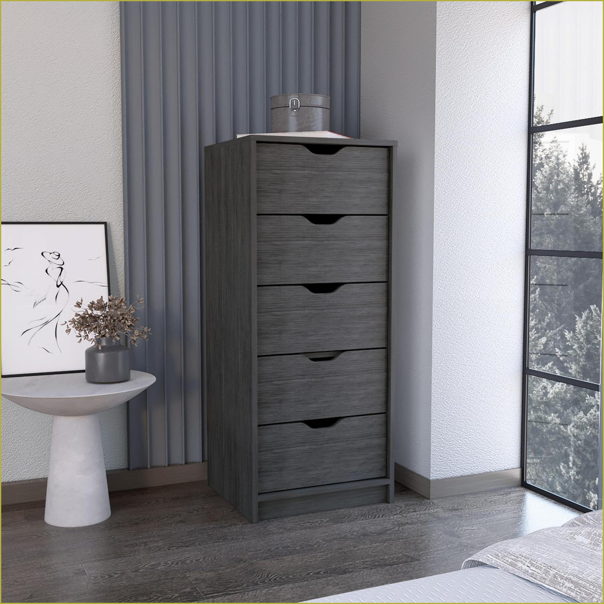 Latitude Run® Dressers | FM Furniture Olijato Modern 5-Drawer Space ...