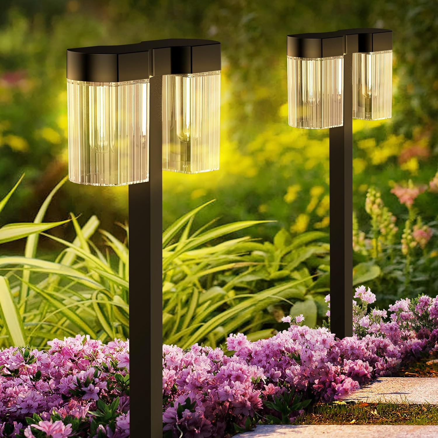 SORMIA Large Bright Outdoor Solar Lights | Wayfair