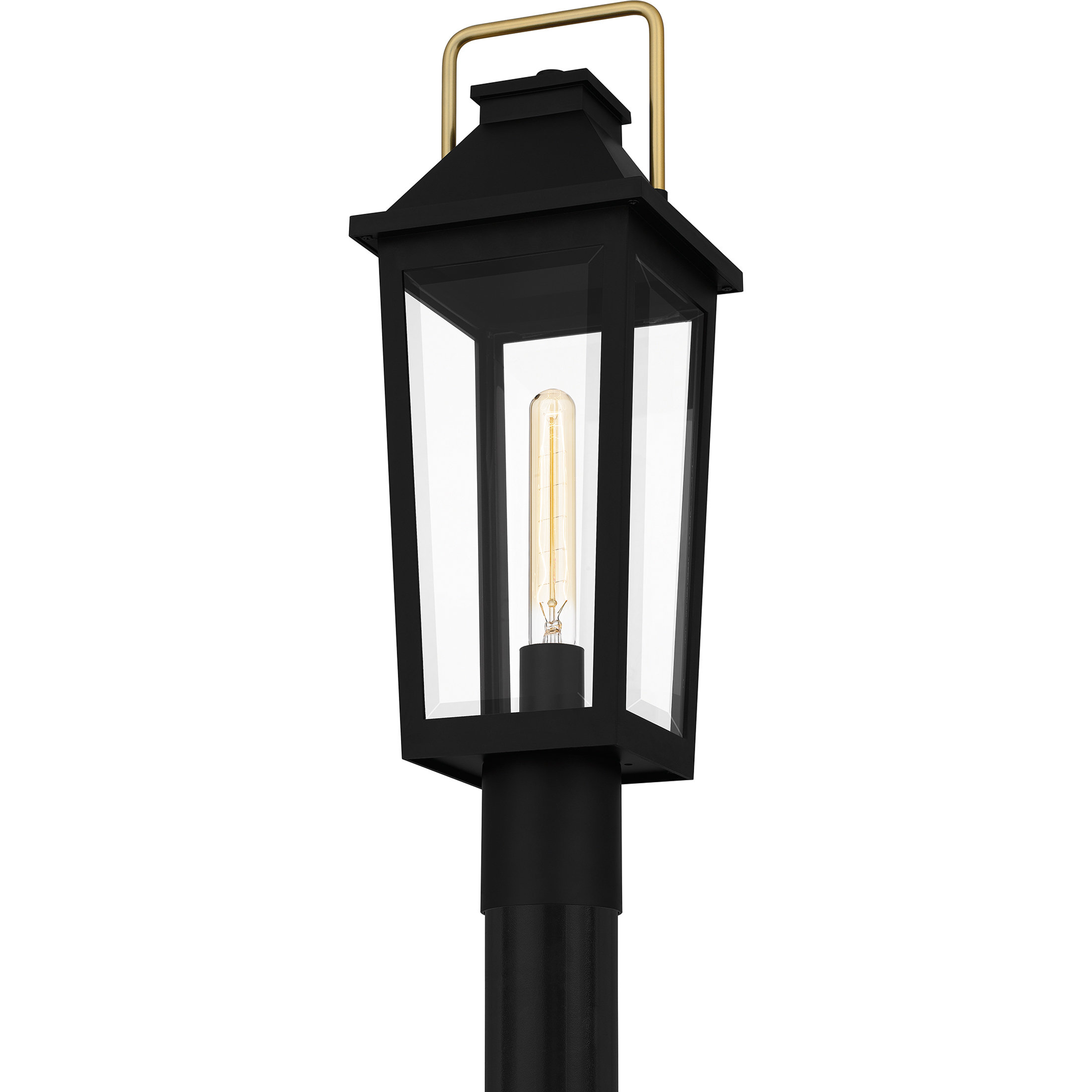 Red Barrel Studio® Krail Matte Black 1-Light 22.5" H Lantern Head | Wayfair