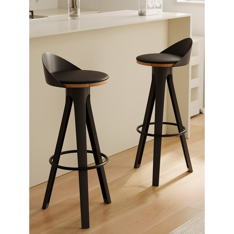 Corrigan Studio® Modern Light Luxury Pp High-Legged Bar Stools | Wayfair