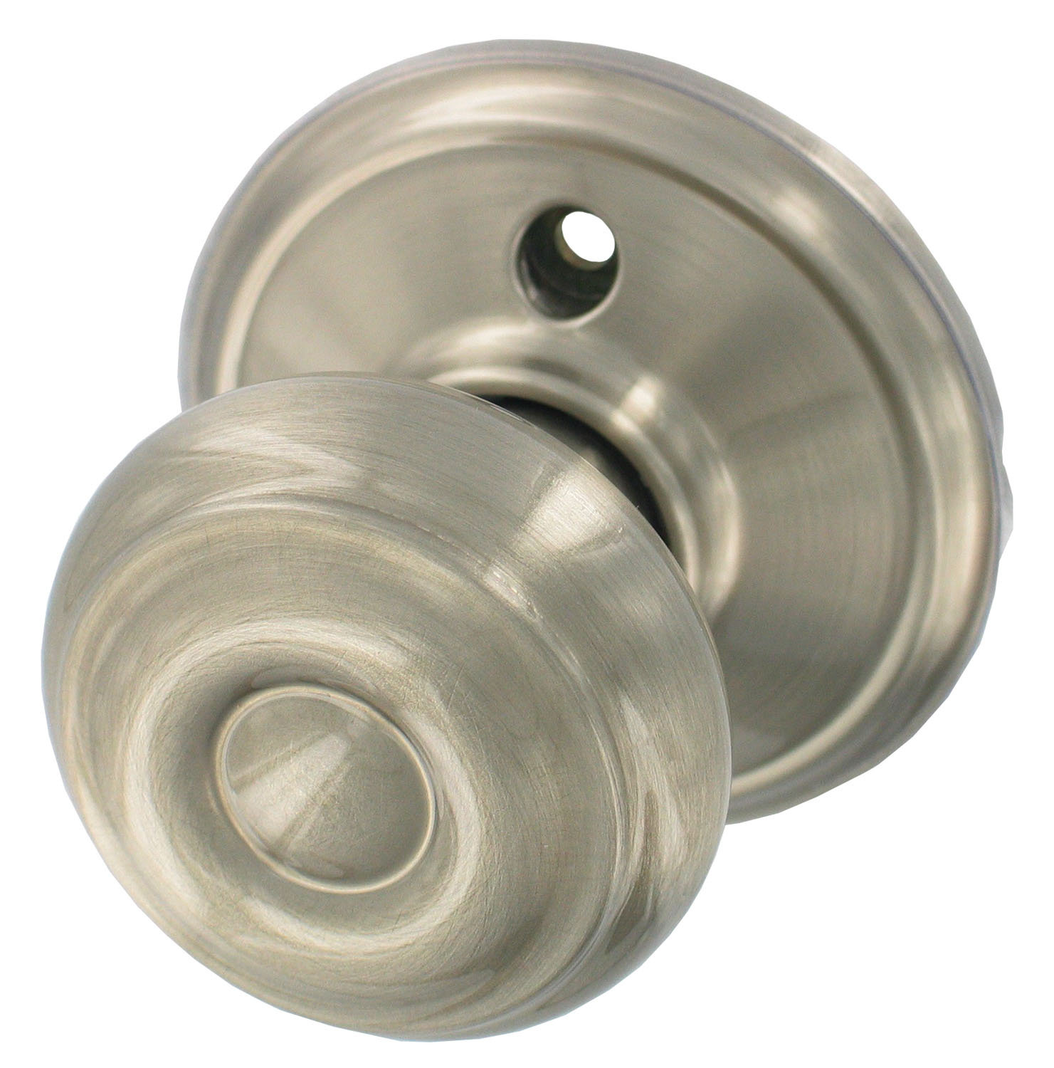 Schlage Georgian Aged Bronze Steel Dummy Knob 2 Grade Right or Left ...
