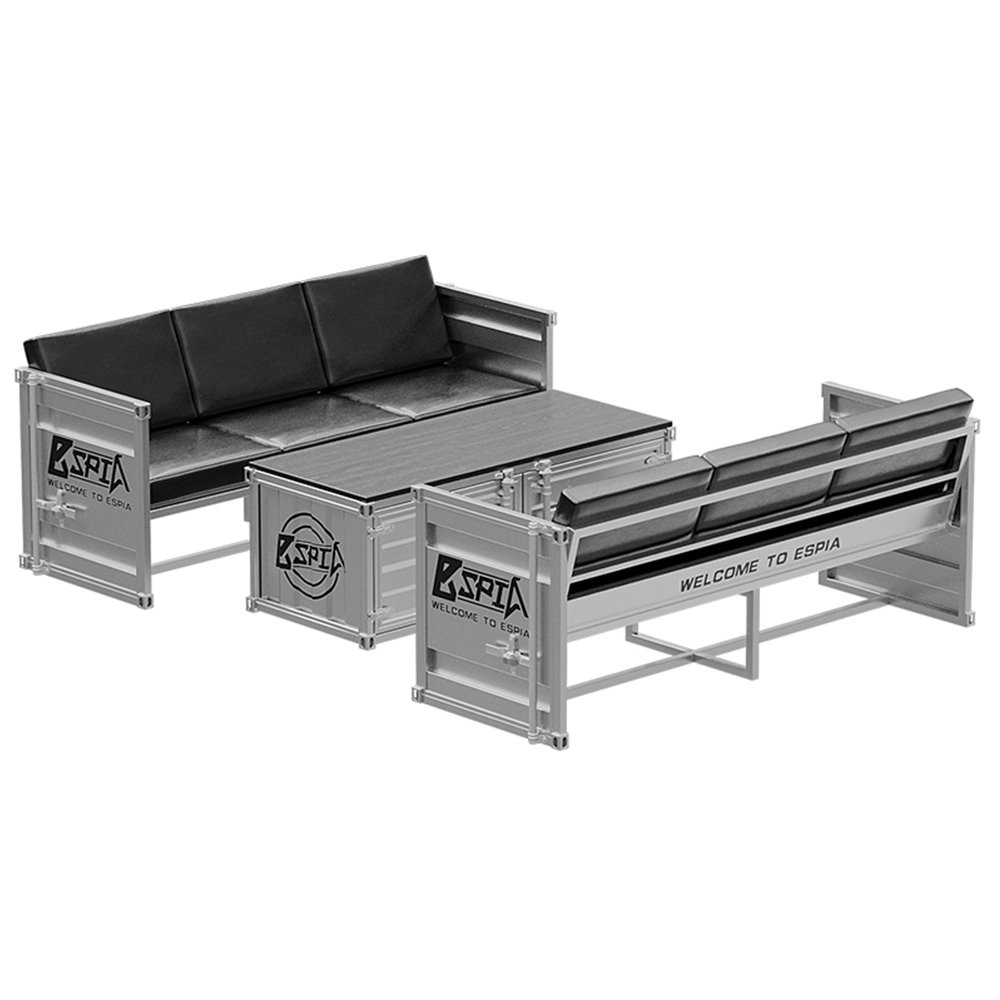 Industrial Style Sofa Industrial Style Container Tables And Chairs 3 ...