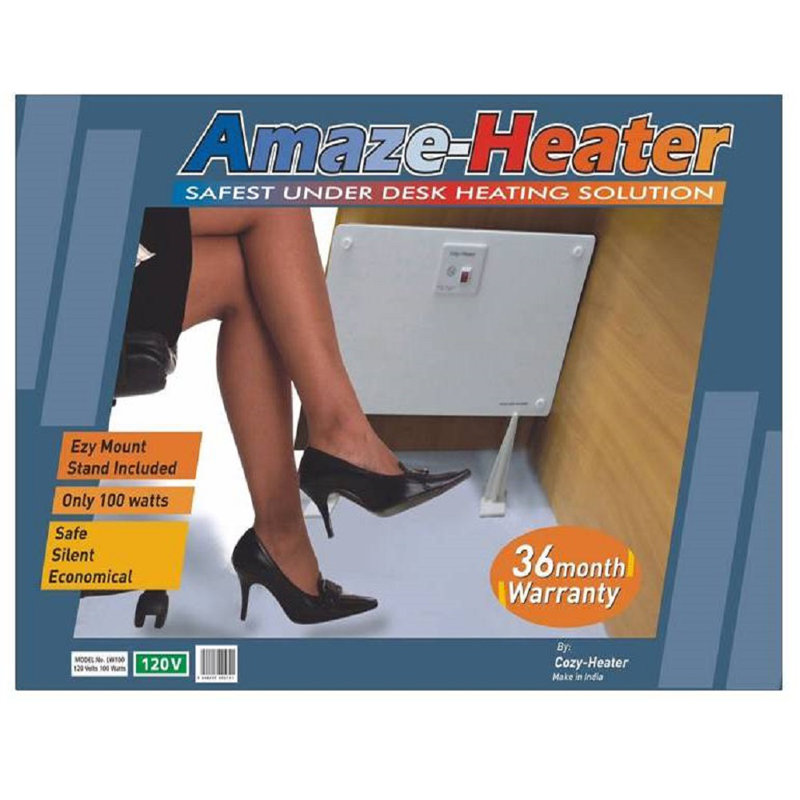 AmazeHeater LLC Under-Desk Space 100 Watt Electric Convection Panel ...