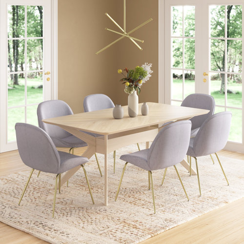 AllModern Budapest 71" Wood Dining Table & Reviews | Wayfair
